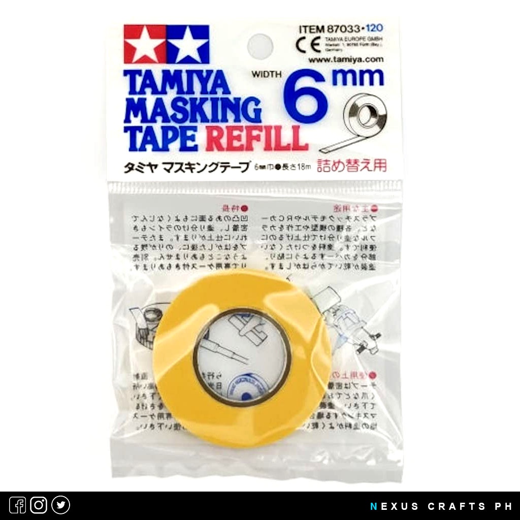 Nexus Crafts | Tamiya Masking Tape 6mm Scale Model Tool | Shopee ...
