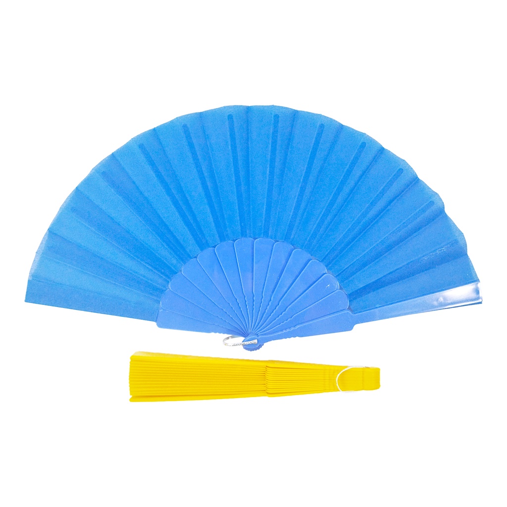 COD DVX #7497 Plastic Foldable Plain Folding Handheld Fan Hand Fans ...