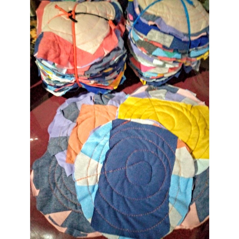 Basahang Bilog Round Rags Multi Purpose Colored Design | Shopee Philippines