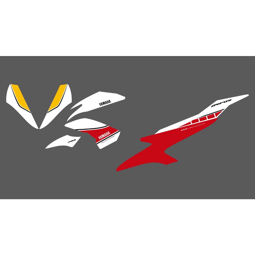 Transparent STRIPING AEROX OLD 155 AEROX 155 LAMA NVX VVA VIETNAM MODEL ...