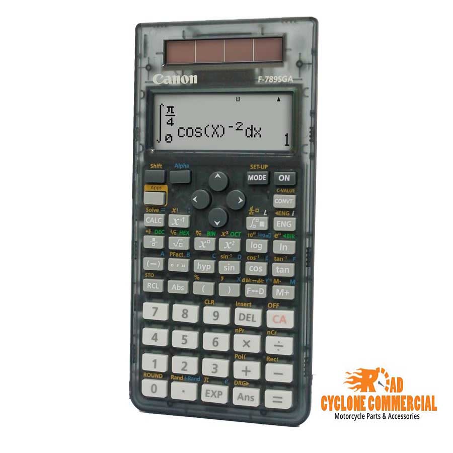 Canon F-789SGA Scientific Calculator (Dual Power) Dual-way Textbook ...