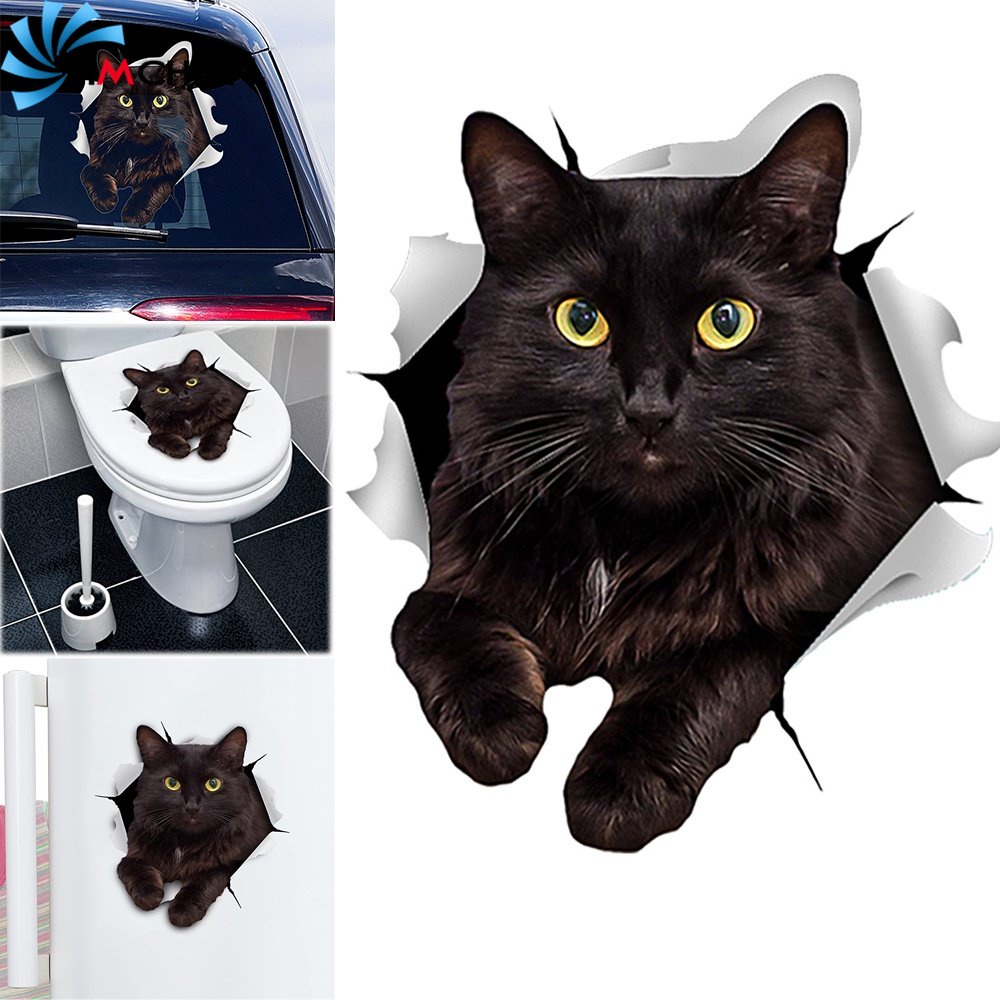 Strong Adhesion DIY Body Scratches Front Bumper Sticker Waterproof 3D ...