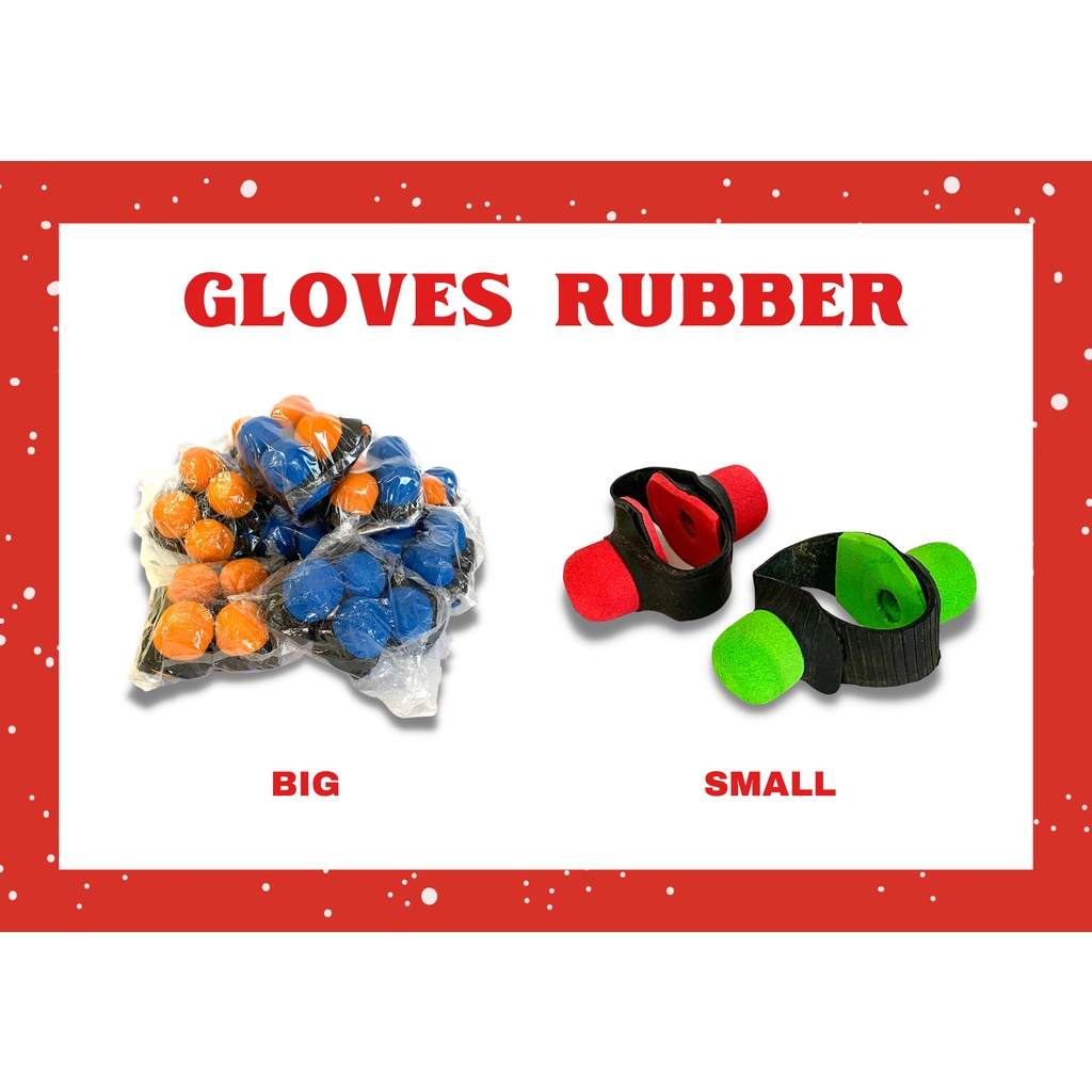 [FCR AGRIVET] RUBBER GLOVES Tari Accessories for Gamefowl / Panabong ...