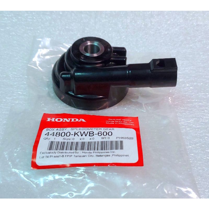 Speedometer Gear Box Xrm 125/Dash/ Rs 125/Xrm 125 Fi Honda Genuine ...