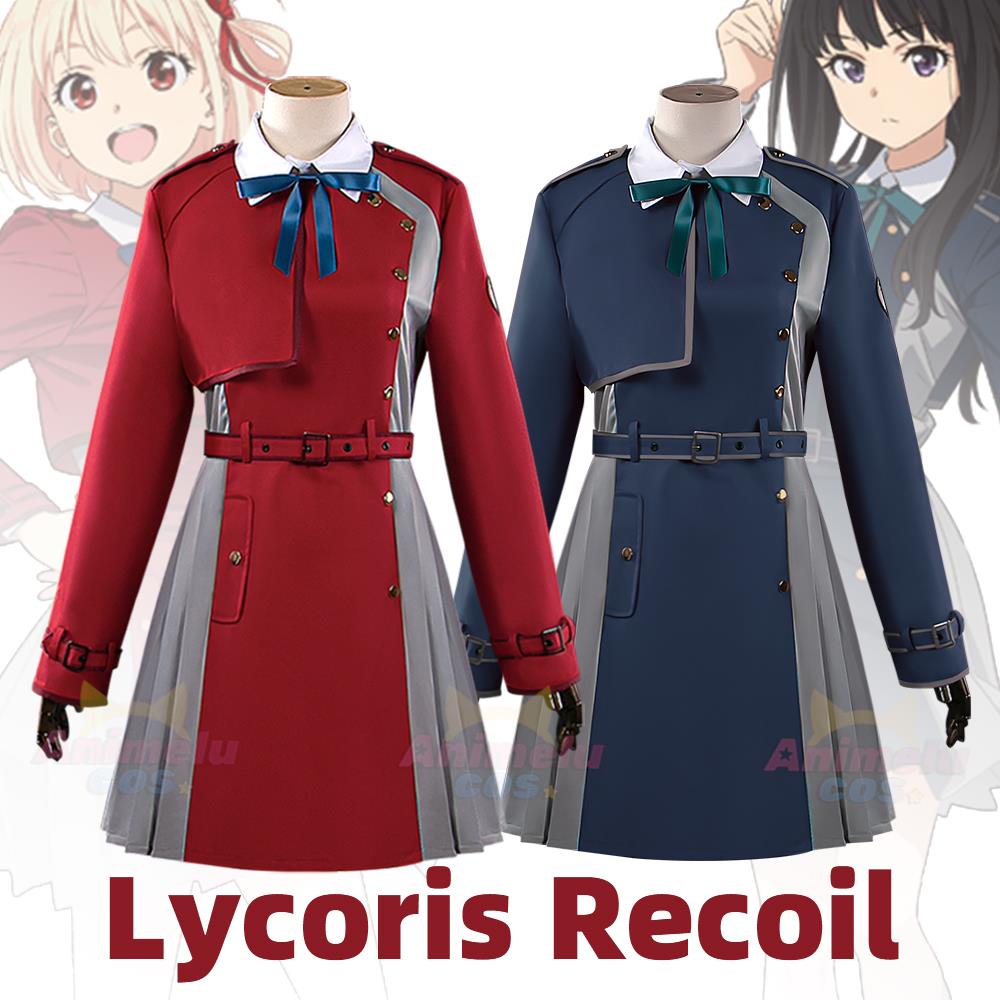 Anime Cosplay Lycoris Recoil Cosplay Inoue Takina/Nishikigi Chisato ...