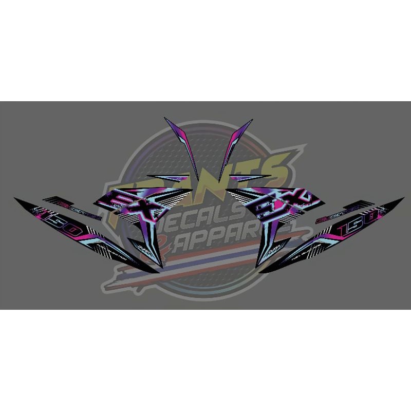 SNIPER 150 EXCITER STICKER DECALS | Shopee Philippines