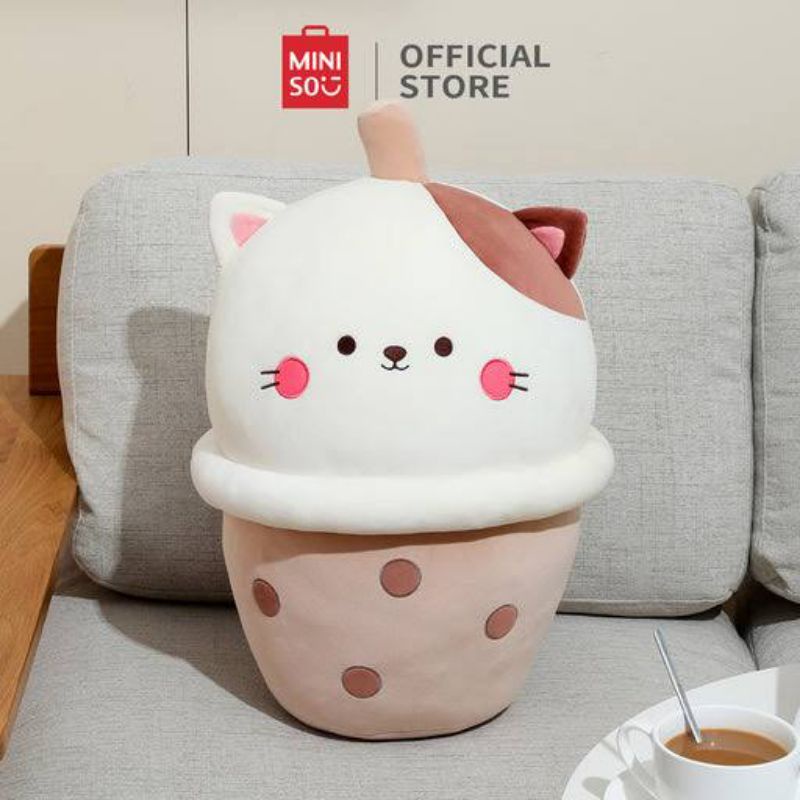 Milk Tea Plush Toy (bubble Tea Kitten) | Shopee Philippines