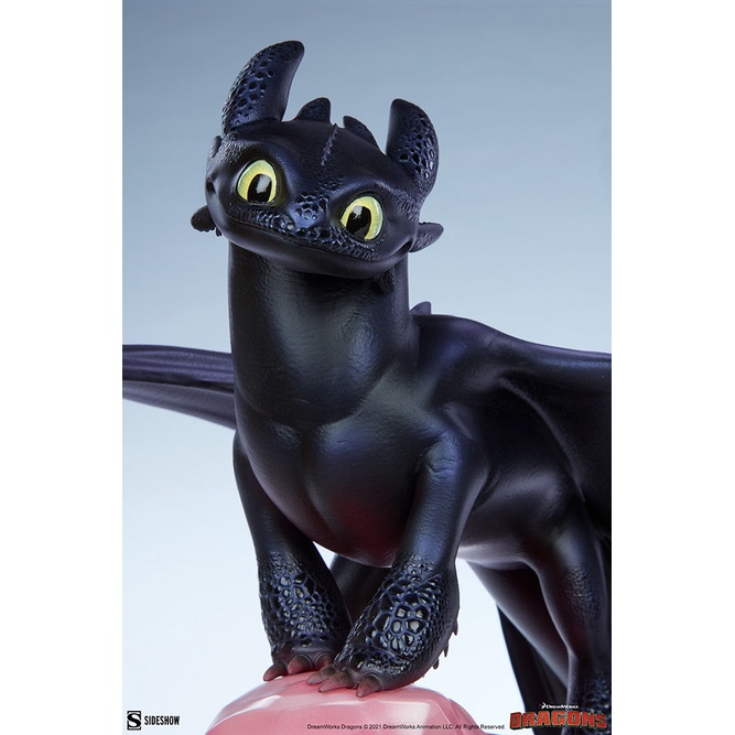 SIDESHOW HOW TO TRAIN YOUR DRAGON TOOTHLESS STATUE 200615 | Shopee ...