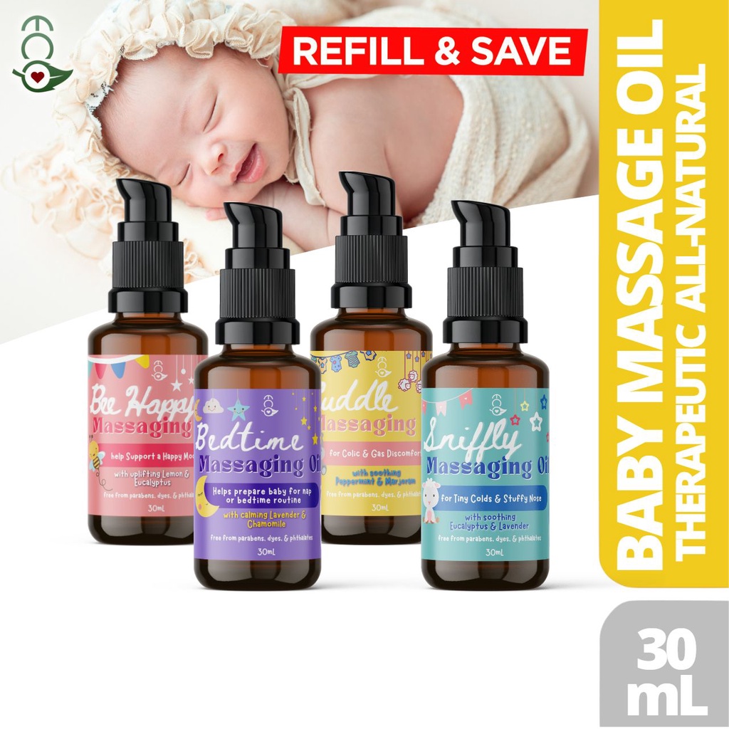Eco Baby Massage Oil Light & Non-Greasy for a Soothing Massage or Baby ...