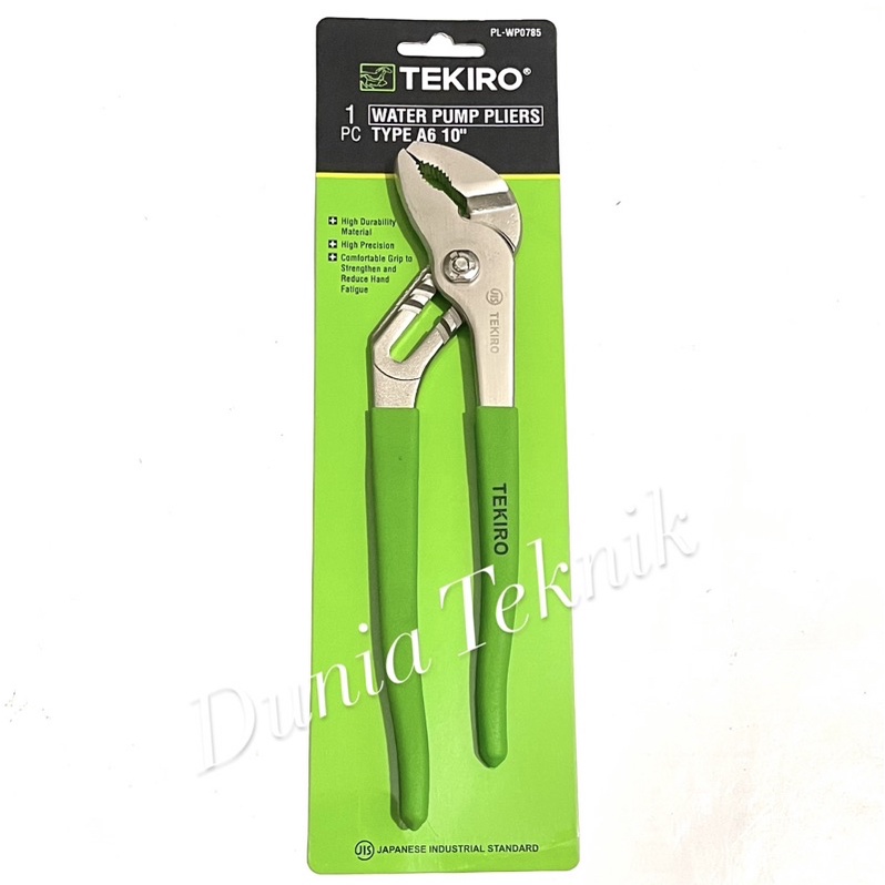 TEKIRO Water Pump Pliers 10" Bird Pliers 10 Inch Sliding Sliding Pliers ...