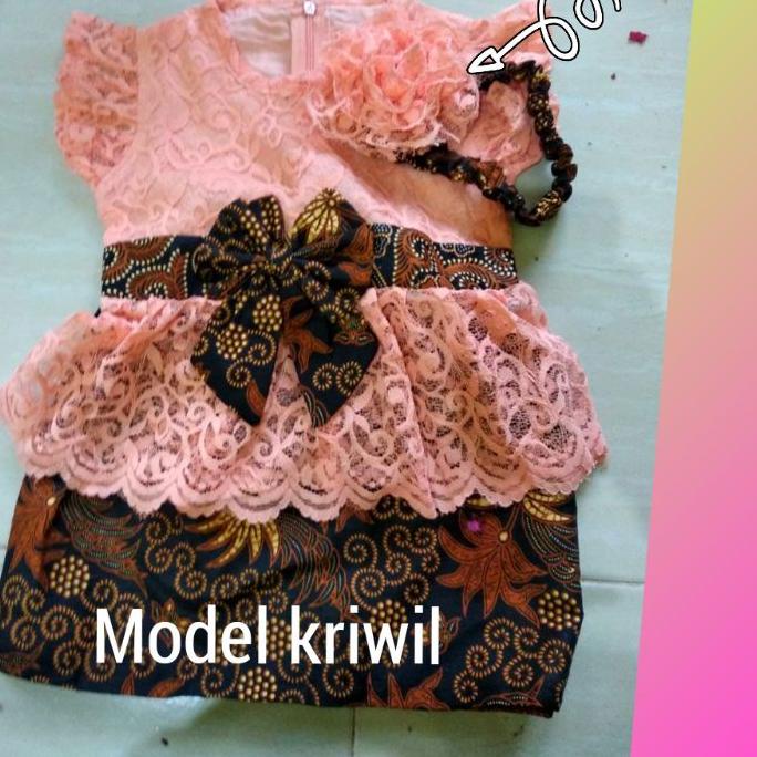 Best modern Cute Baby And Child kebaya- Carnival kebaya- siten kebaya ...