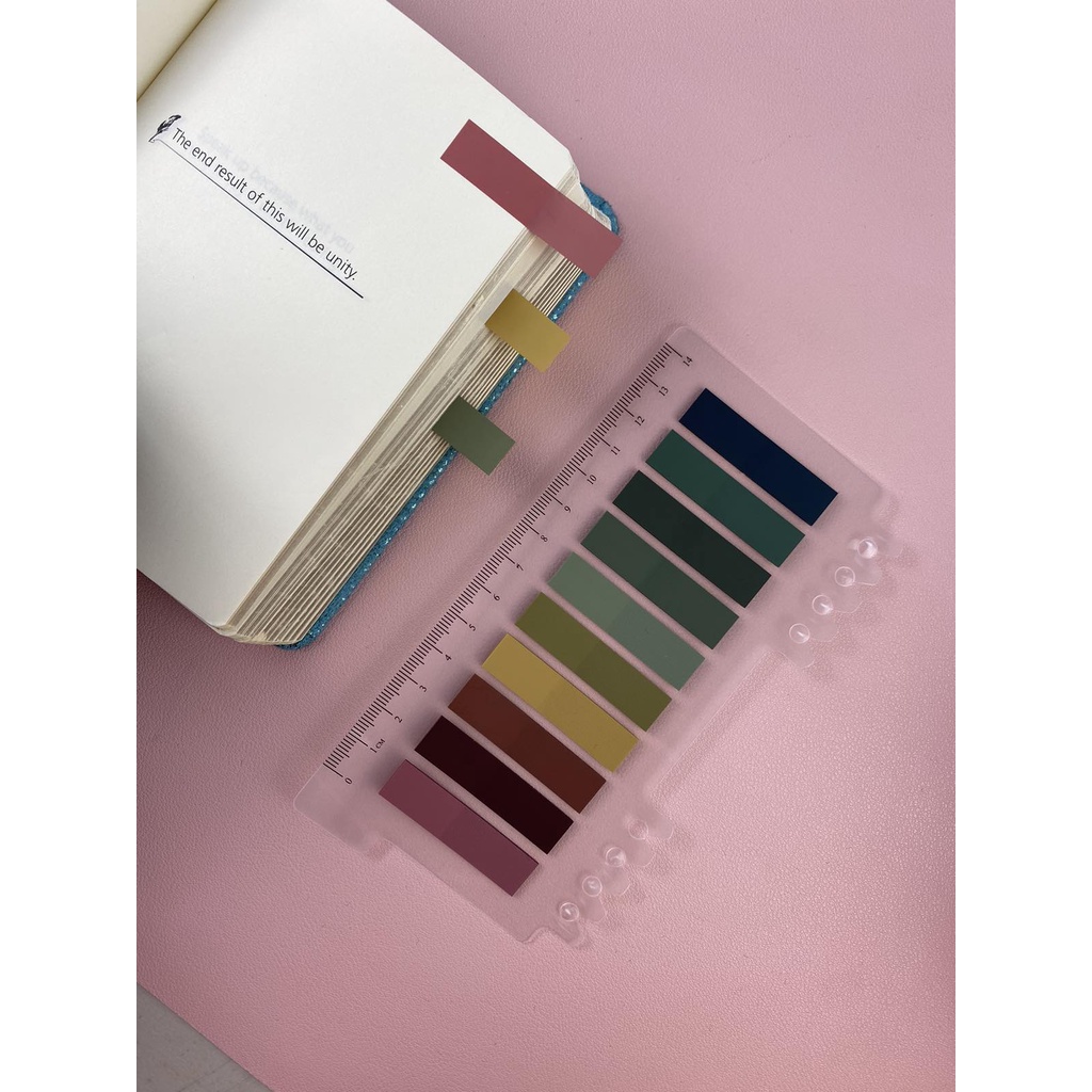 200pcs Colorful Sticky Note Memo Pad Label Sticker Bookmarks Notepad ...