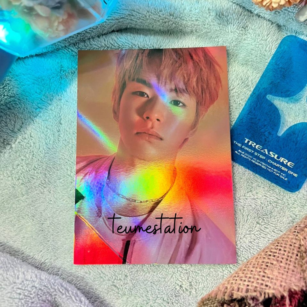 TREASURE Official Photocards - The First Step: Chapter One | Shopee ...