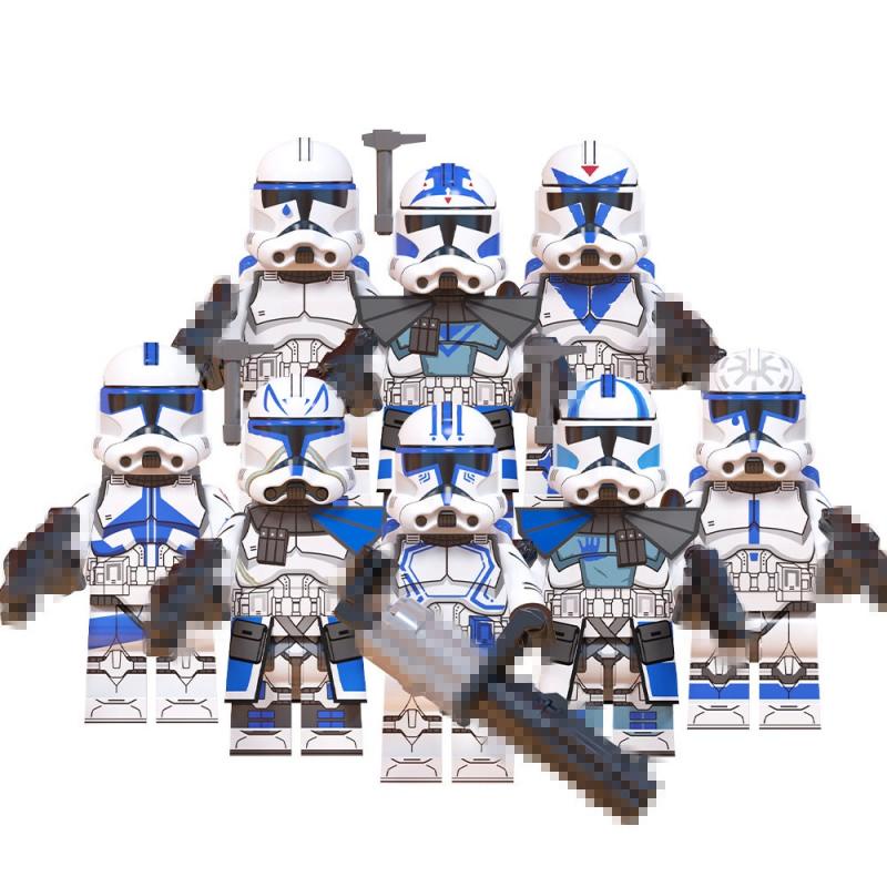 Star Wars Series Jesse 501st Legion Trooper Minifigures Building Blocks ...