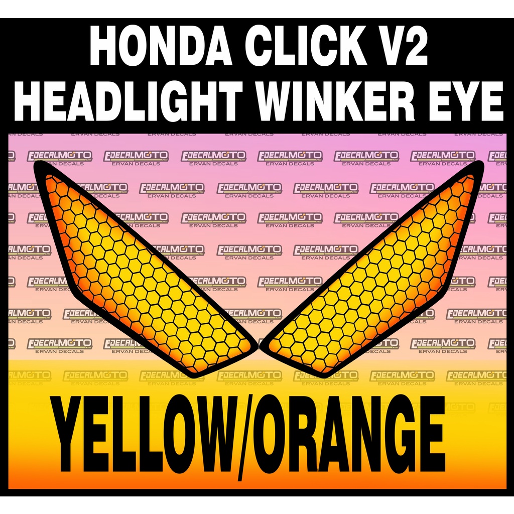 HONDA CLICK 125i/150i Headlight Winker Eye New Edition | Shopee Philippines