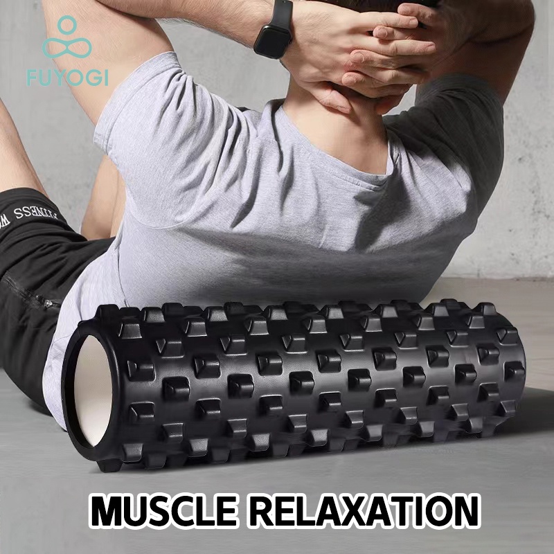 FUYOGI Yoga Foam Roller Column EVA Massager Muscle Relieve Pilates ...