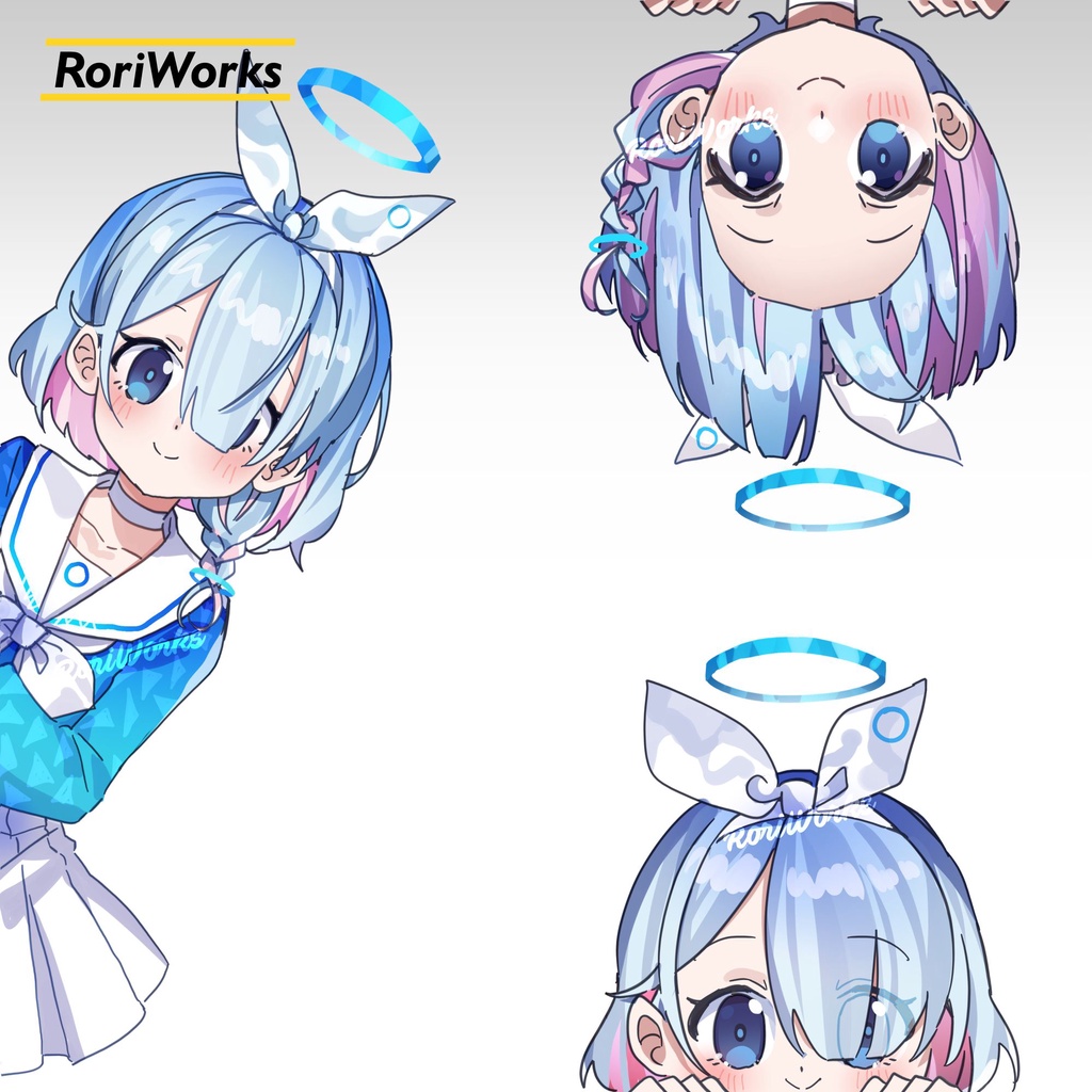 Peek Anime Stickers - Arona | Blue Archive | Shopee Philippines