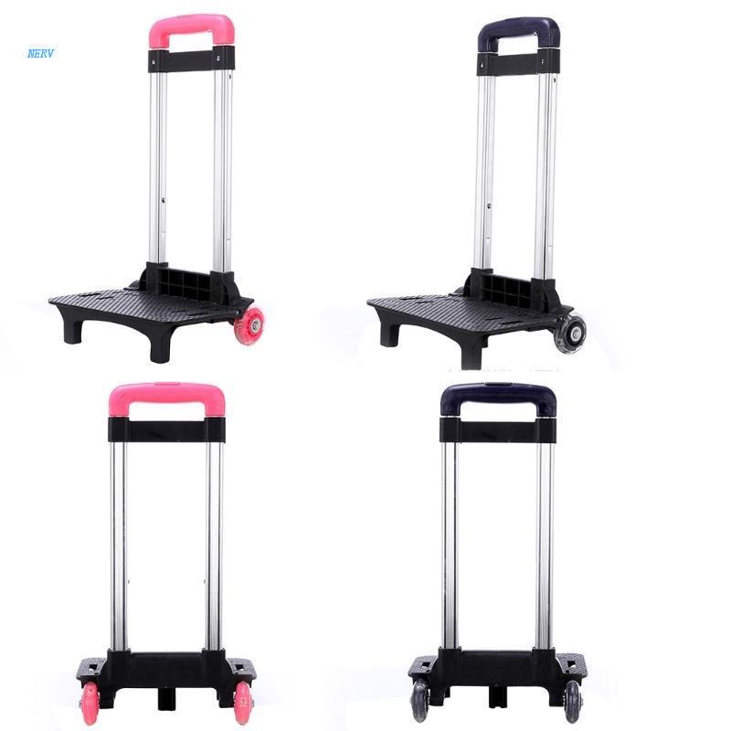 NERV Backpack Trolley for School Bags Pet Bag 2-Wheel Foldable Trolley ...