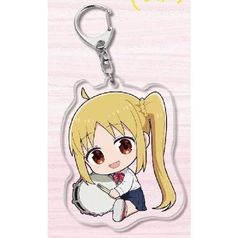 Anime KeyChain BOCCHI THE ROCK Key Chain Women Acrylic Car Cosplay ...