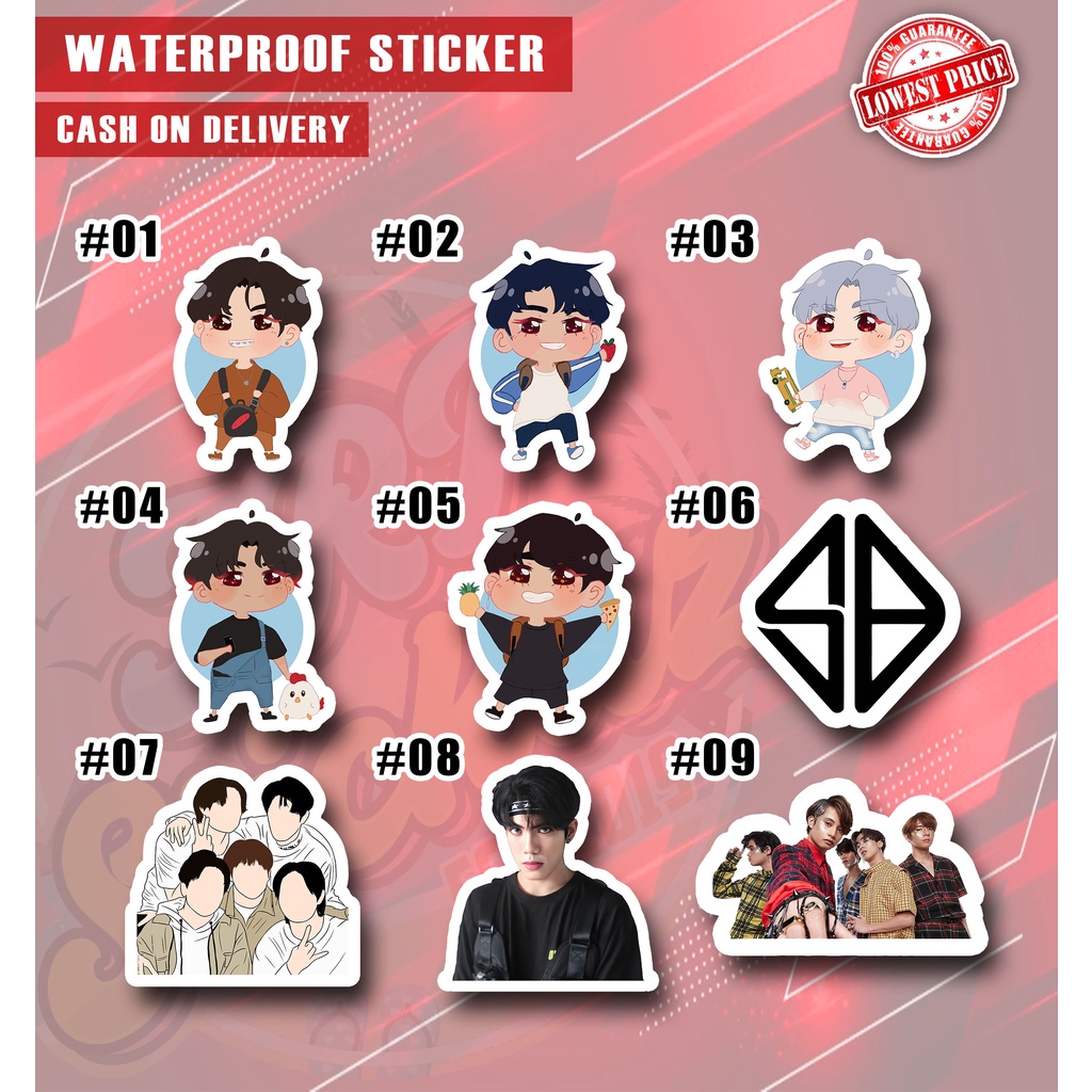 SB19/PPOP | Waterproof Stickers | Shopee Philippines
