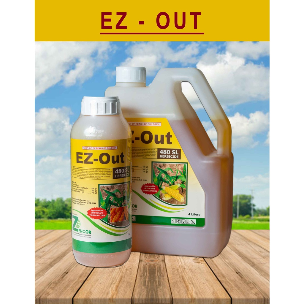 Ez-Out 480SL - GLYPHOSATE | Shopee Philippines
