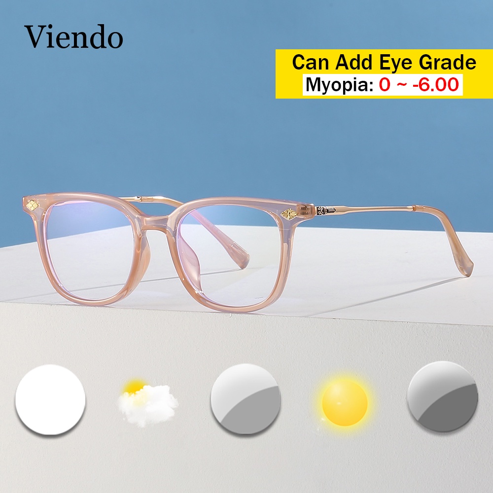 Photochromic Anti RadiationComputer Graded Eyeglasses For Women Men ...