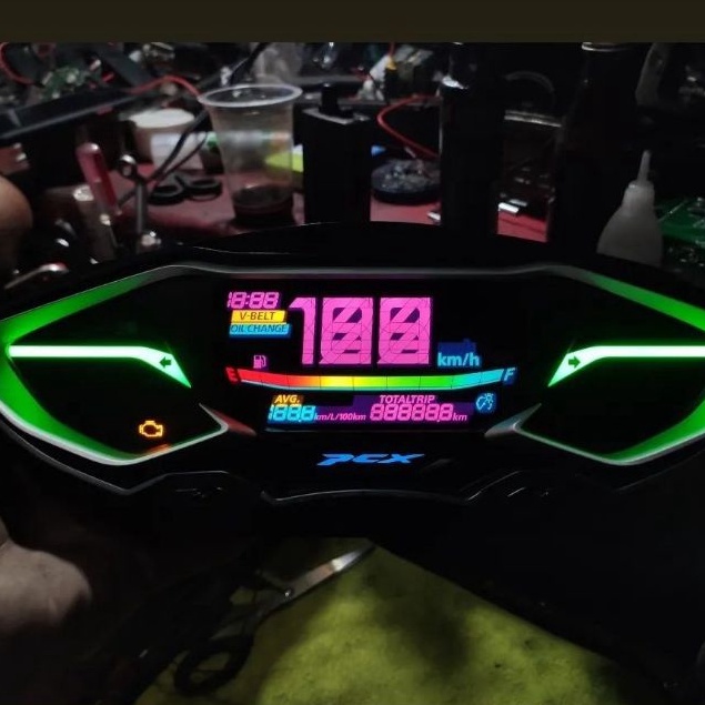 Sticker/sticker SPEEDOMETER HONDA PCX 160 | Shopee Philippines