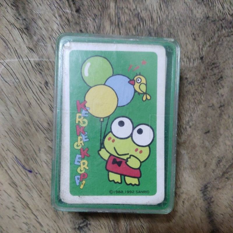 Vintage Sanrio Keroppi Playing Cards | Shopee Philippines