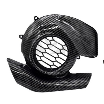 Motorcycle Fan Cover MIO i 125 Carbon | Shopee Philippines