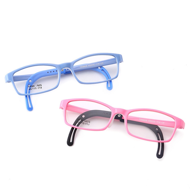 TR90 Children's Eyeglasses Frame Optics Baby's Glasses Anti Falling ...