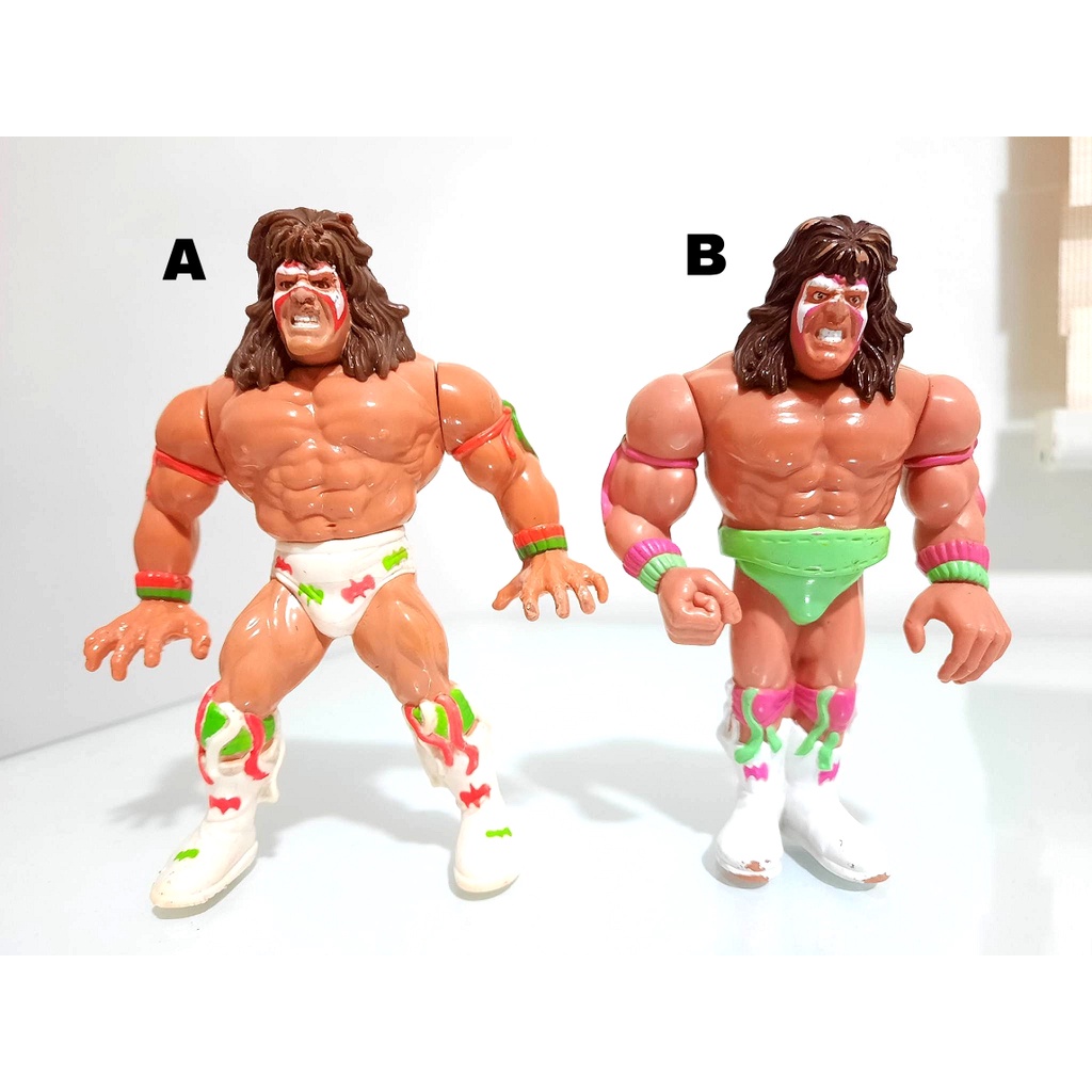 Vintage 1990 ULTIMATE WARRIOR Hasbro WWF WWE action figure toy | Shopee Philippines