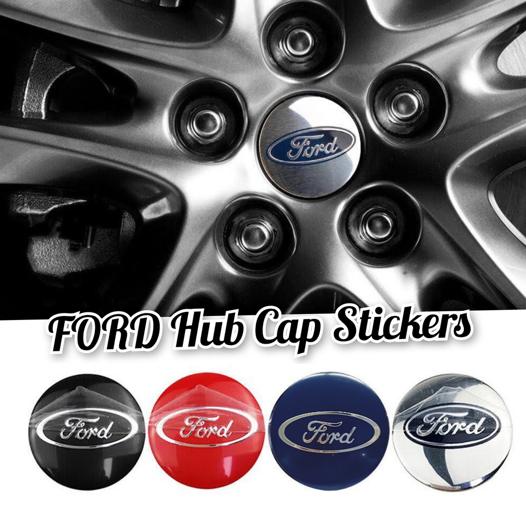 OSCPA 2”/2.5” FORD Logo Car Wheel Center Hub Cap Sticker Emblem ...
