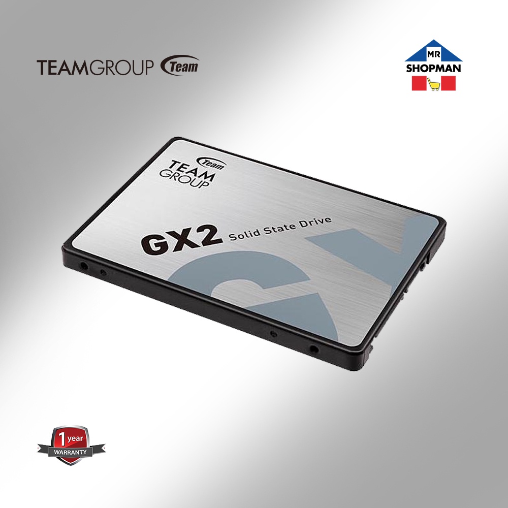 Teamgroup GX2 128Gb / 256Gb / 512Gb / 1Tb 2.5" SATA III SSD Storage ...