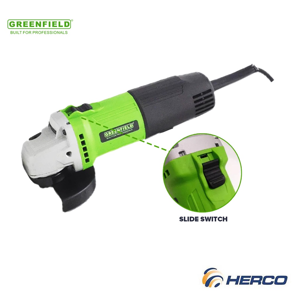 Greenfield Angle Grinder 540W (Slide Switch) | Shopee Philippines