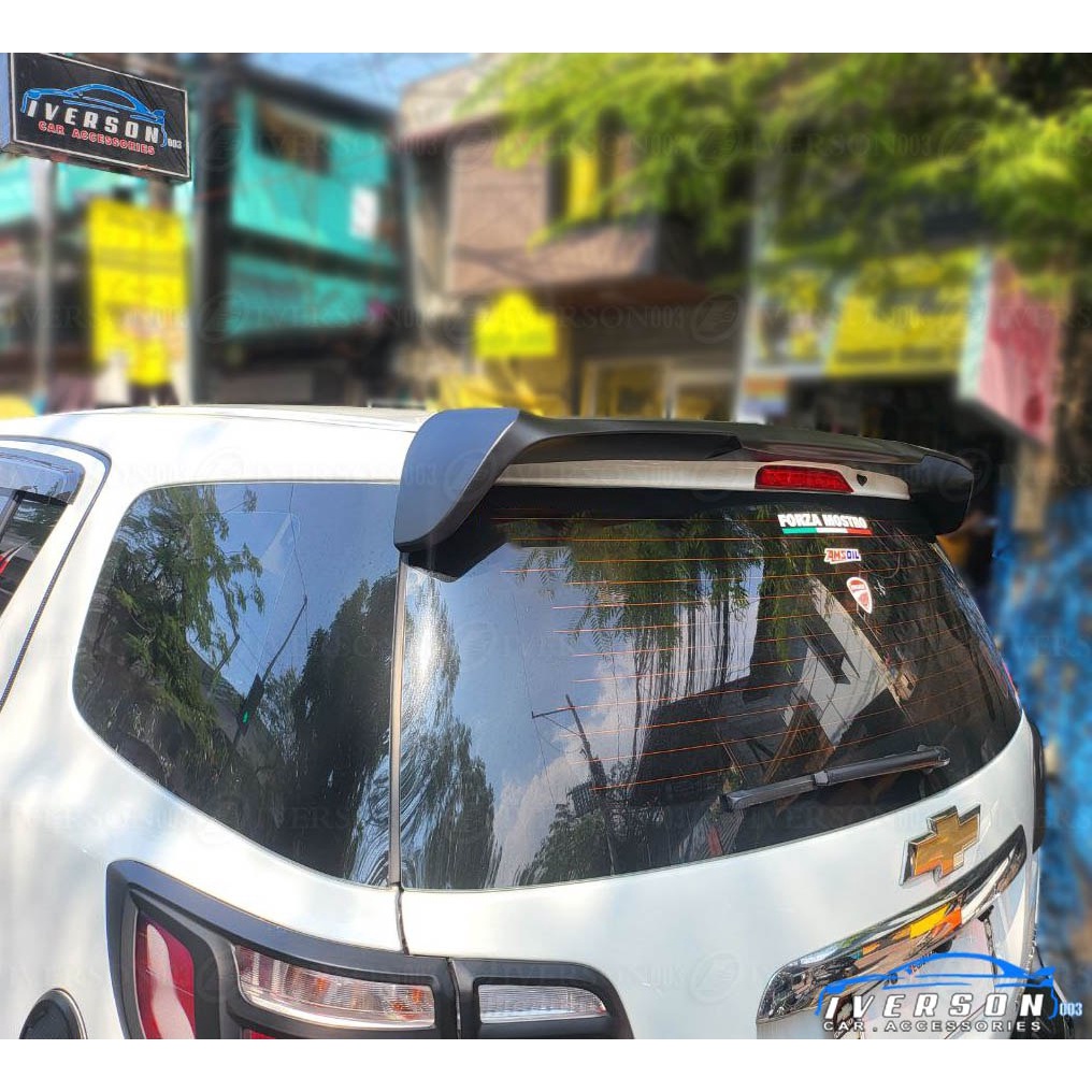 Chevrolet Trailblazer 2013 to 2016 Matte Black Spoiler | Shopee Philippines