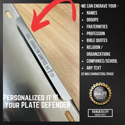 VERSATILITY Back Plate Holder Defender Car License Plate Accessories 1 ...