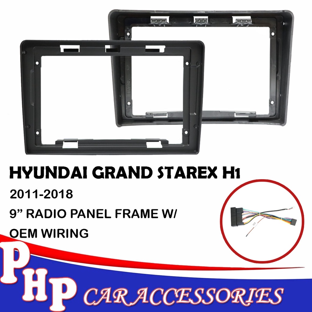2din Stereo Panel Fit for HYUNDAI Grand Starex H1 2011-2018 9 Inch Head ...