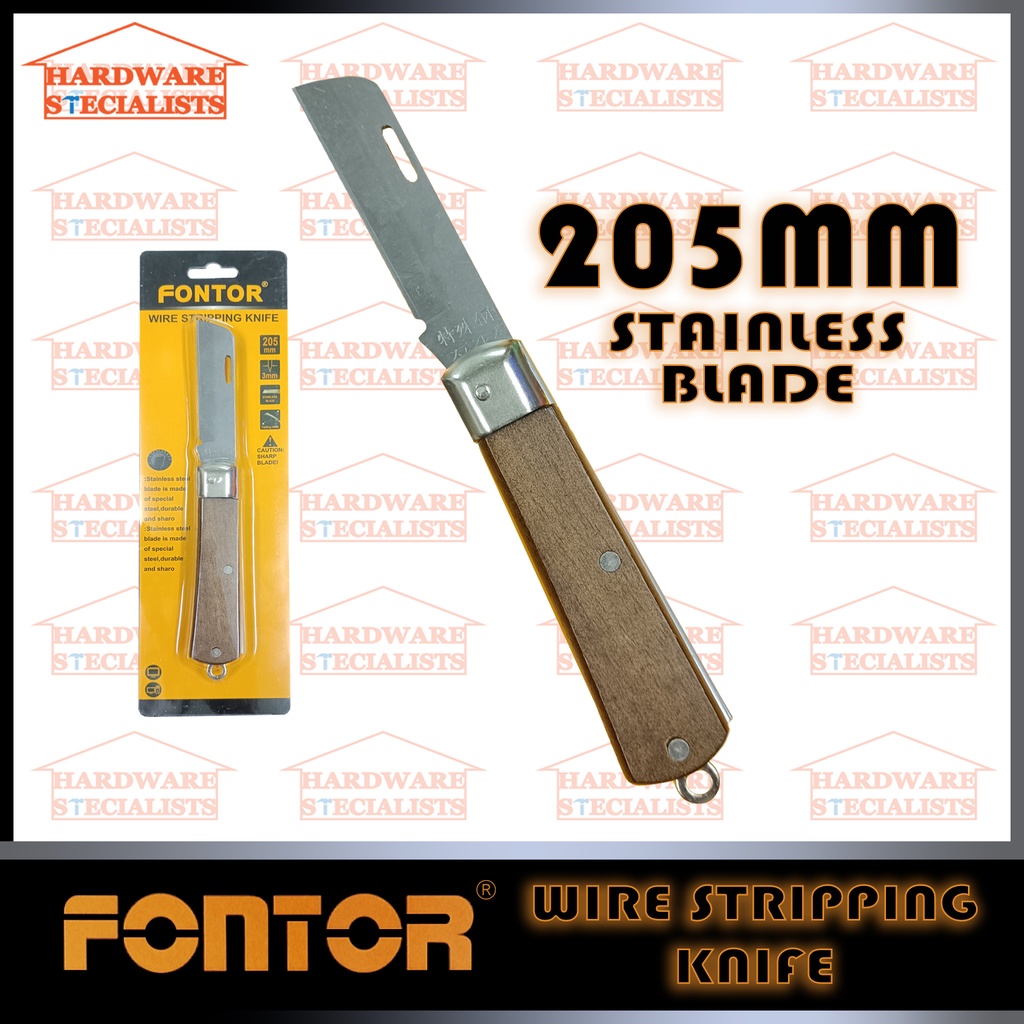Electrician's Knife Hoyoma or Fontor Original Authentic | Shopee ...