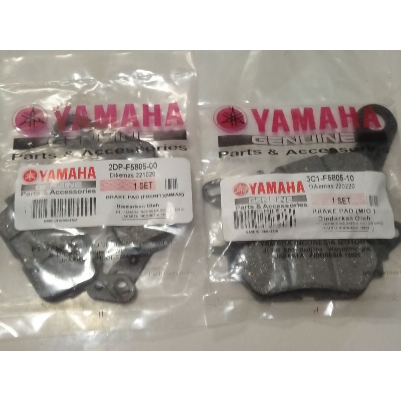 Genuine Brake pad For Nmax V1 Front & Rear | Shopee Philippines