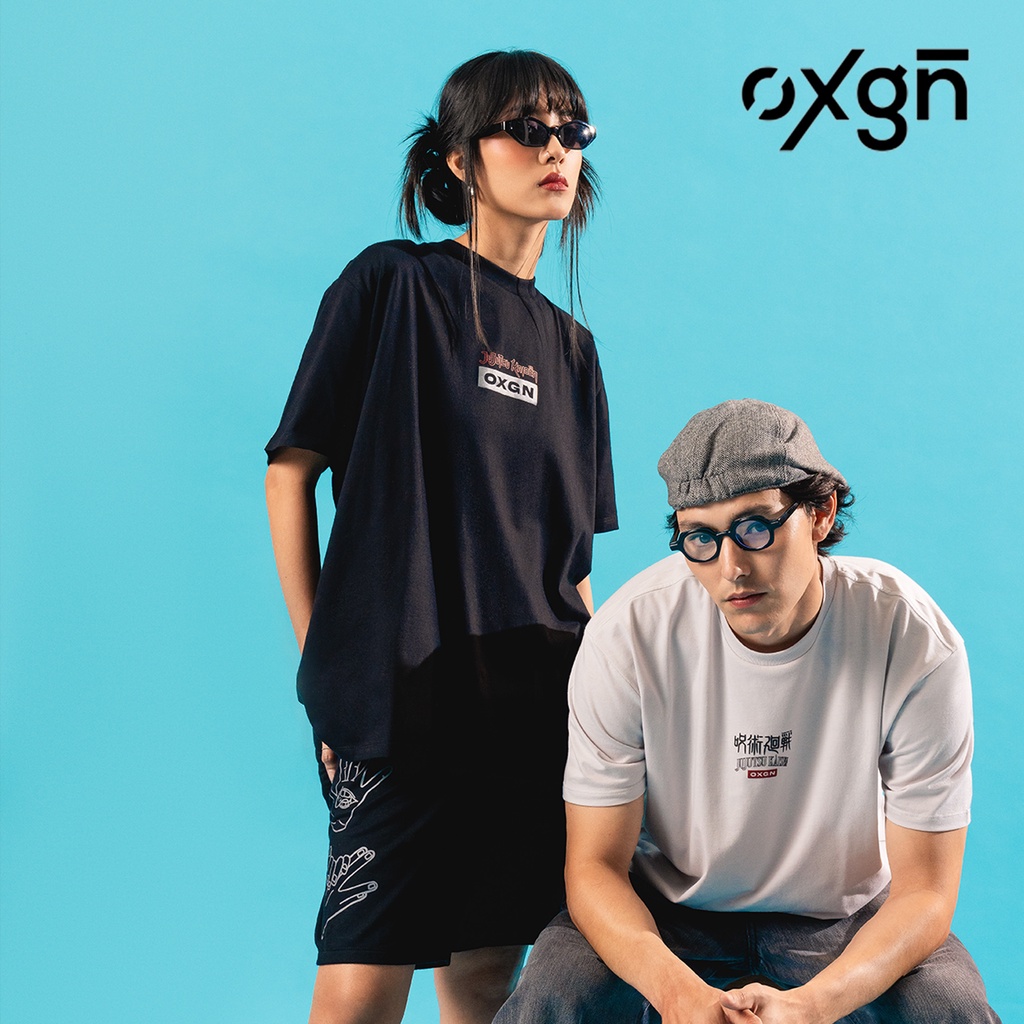 OXGN Jujutsu Kaisen 4 Heroes Spirit Graphic T-Shirt For Men And Women (Black) | Shopee Philippines