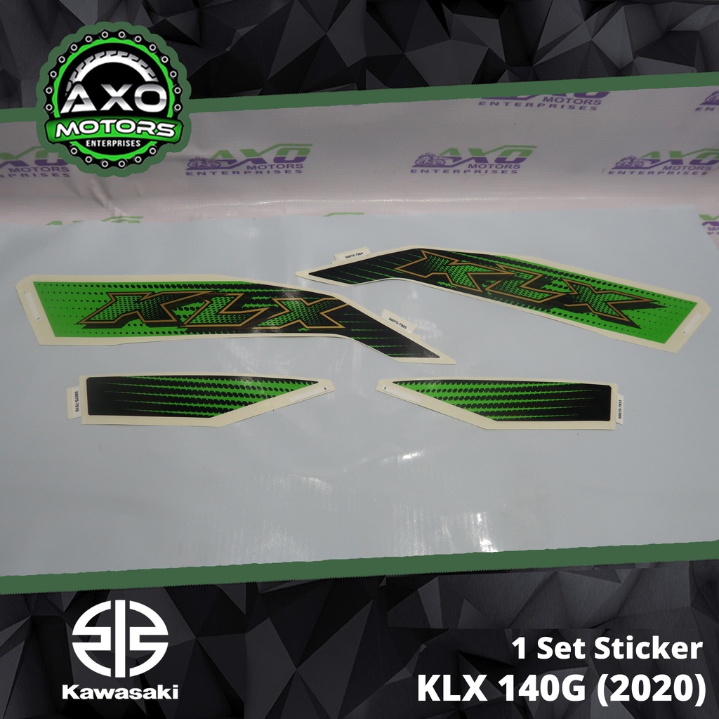 Decal Set KLX140 Genuine | Shopee Philippines