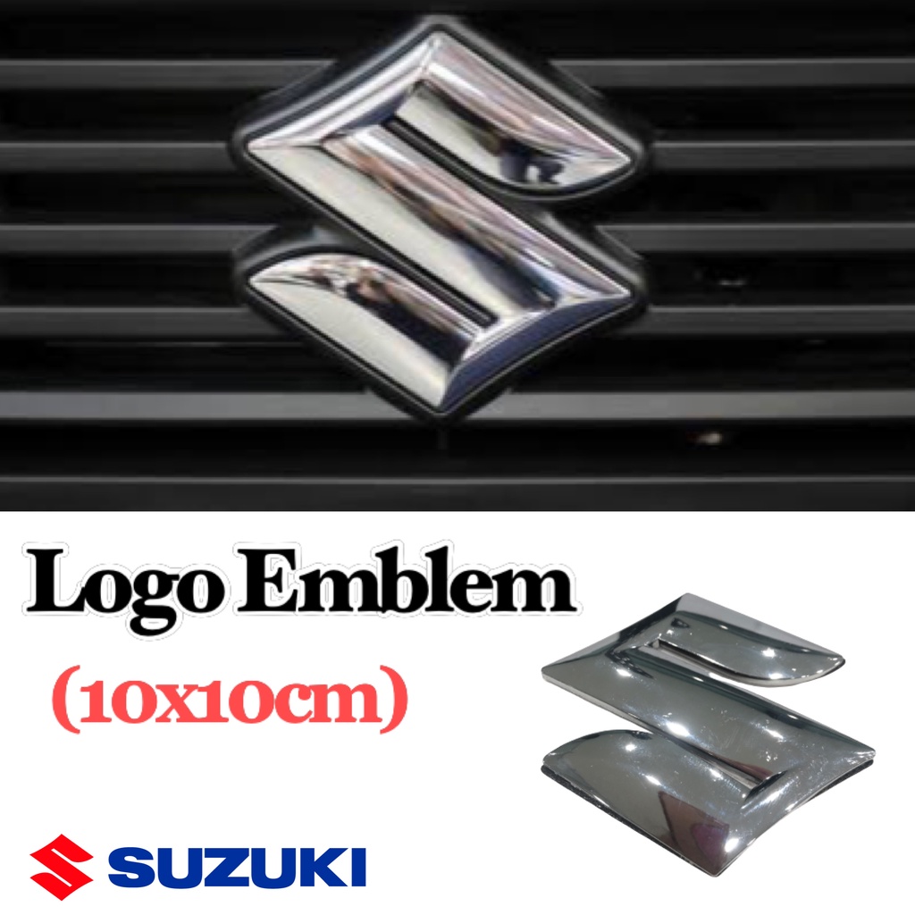 OAPC Suzuki 3D Logo Front Rear Trunk Emblem Sticker Badge (GOOD QUALITY ...