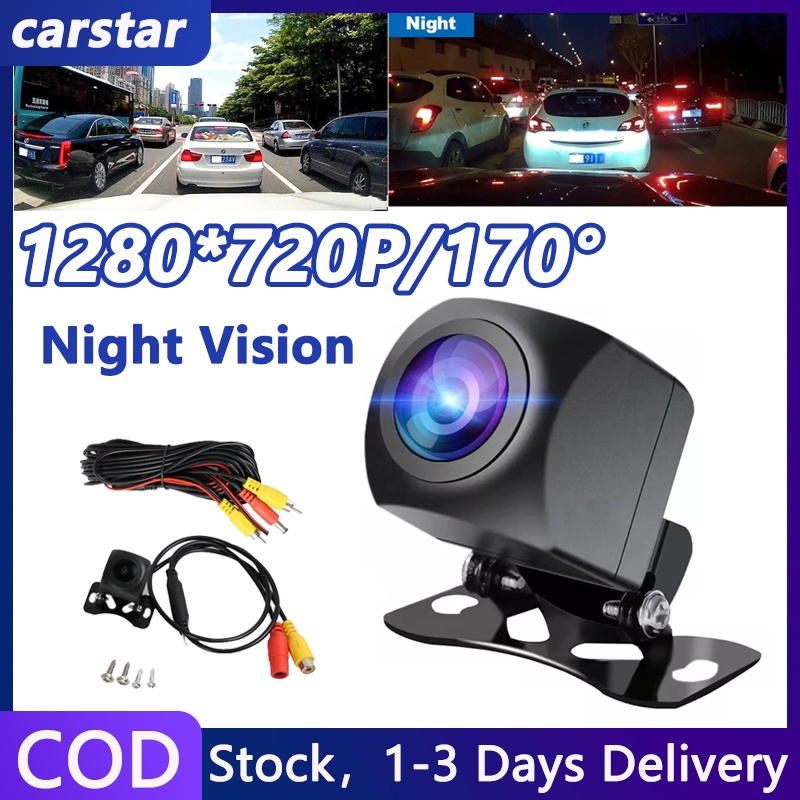 Reverse Camera Starlight Night Vision Rear View Camera Waterproof 170 ...