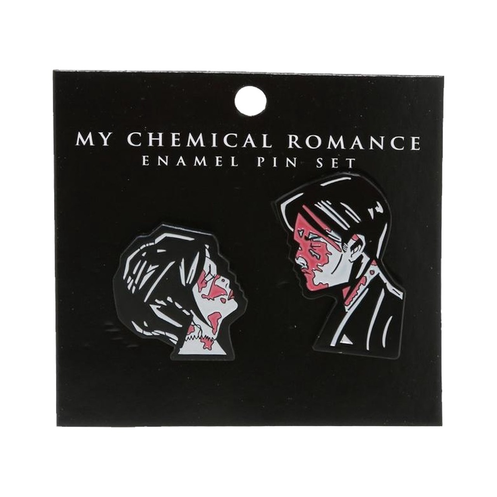MY CHEMICAL ROMANCE Three Cheers For Sweet Revenge Couple Enamel Pin ...