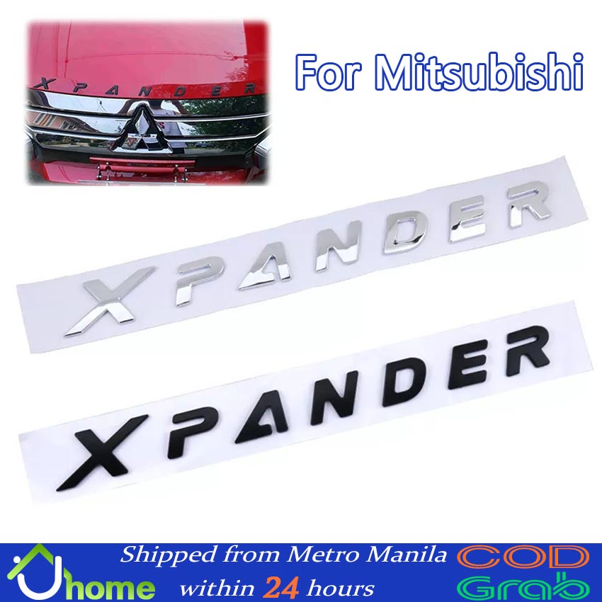 【SOYACAR】Mitsubishi Xpander Sticker Car Logo Modified Letter Sticker ...
