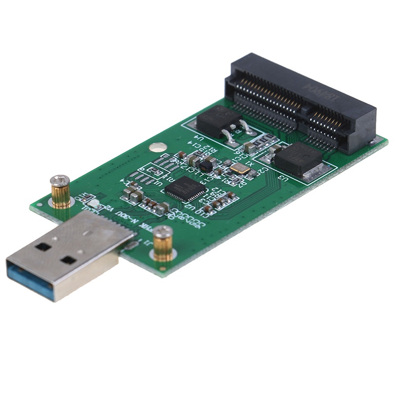 Mini USB 3.0 to PCIE mSATA External SSD PCBA Conveter Adapter Card ...