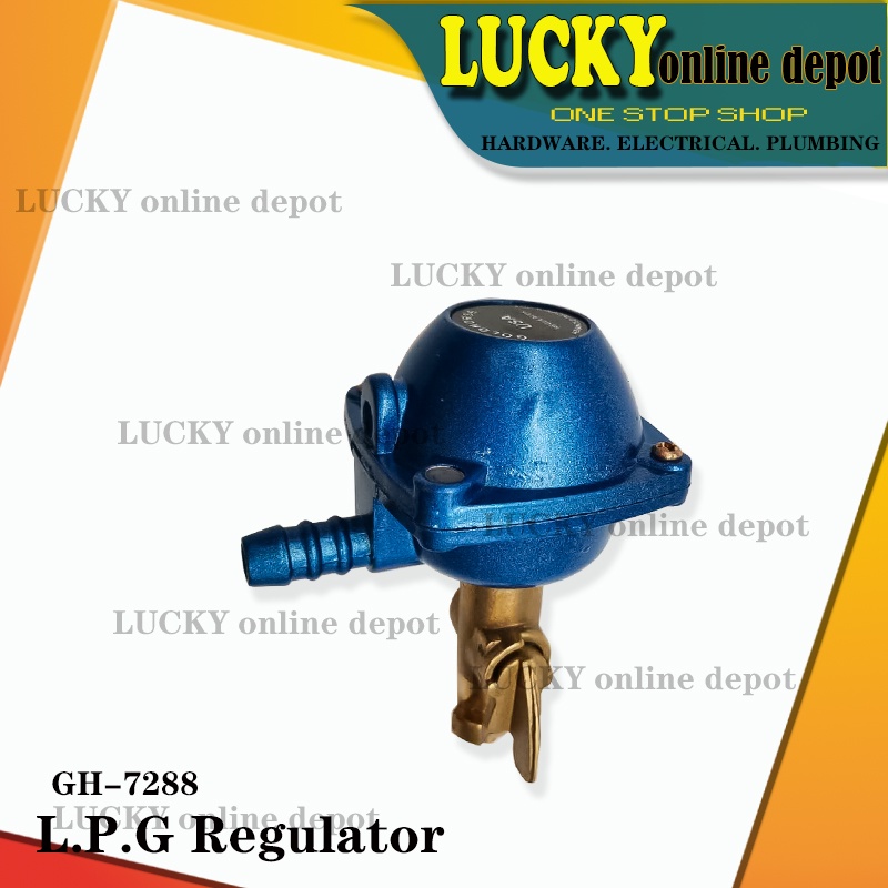 GH7288 ORIGINAL LPG SNAP ON GAS REGULATOR | Shopee Philippines