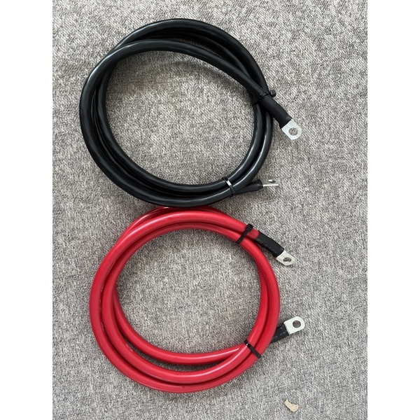 35mm 2AWG Battery Cable Wire 1.5m with Lugs | Shopee Philippines