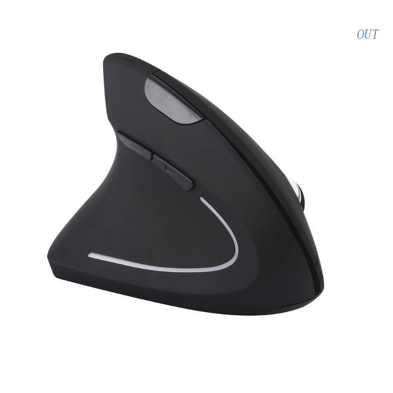 OUT Ergonomic Vertical Mouse Wireless Left Hand Computer Gaming Mice 5D ...