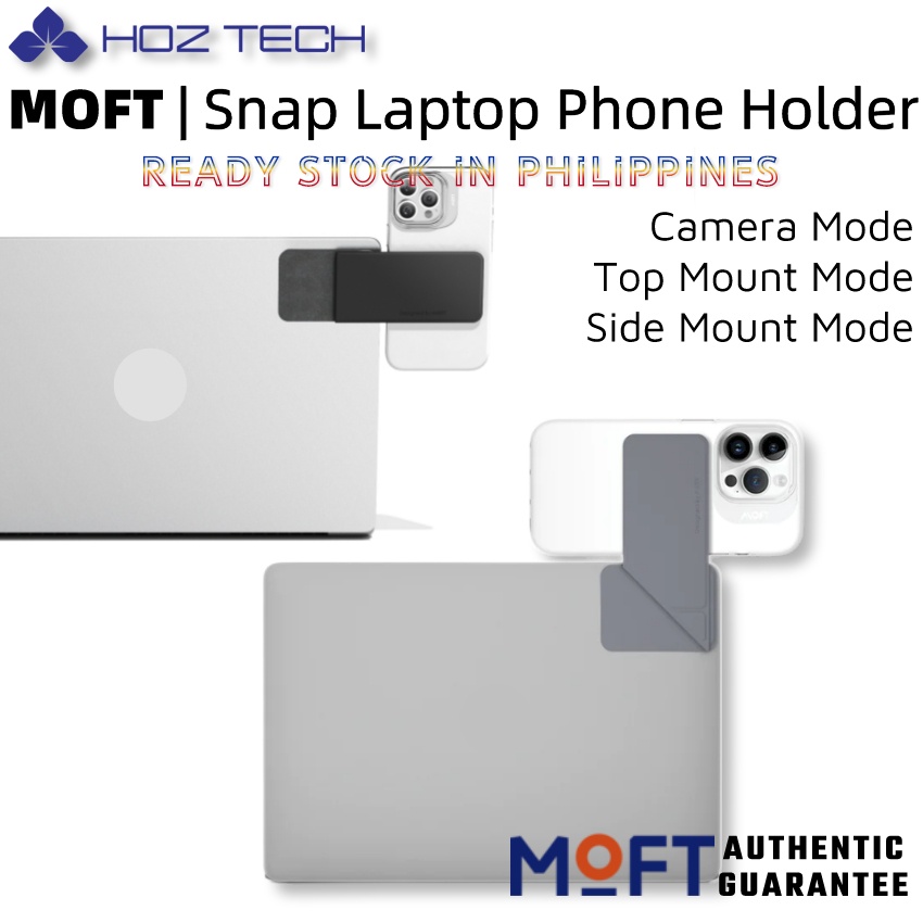 MOFT Snap Laptop Phone Holder,Side Mount,Foldaway Laptop,Portable ...